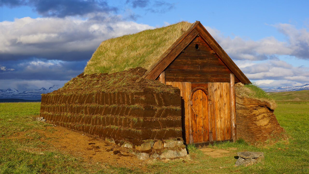 Turf houses on your Iceland cruise - Arctic Shorex